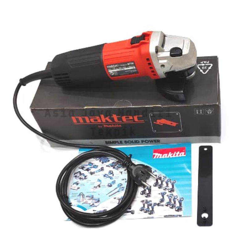 Jual MESIN GERINDA GRENDA GRINDA TANGAN 4" MAKTEC ( MT90 /100mm ...