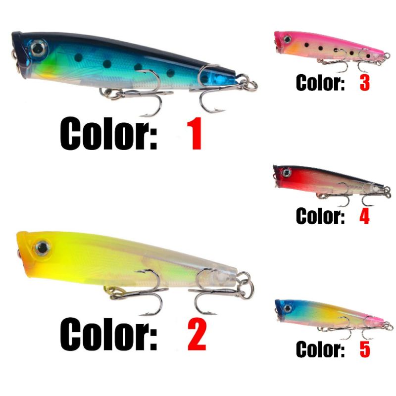 Jual Umpan Lure Casting Ultralight UL Mini Popper Copy Yozuri 7gram | Shopee Indonesia
