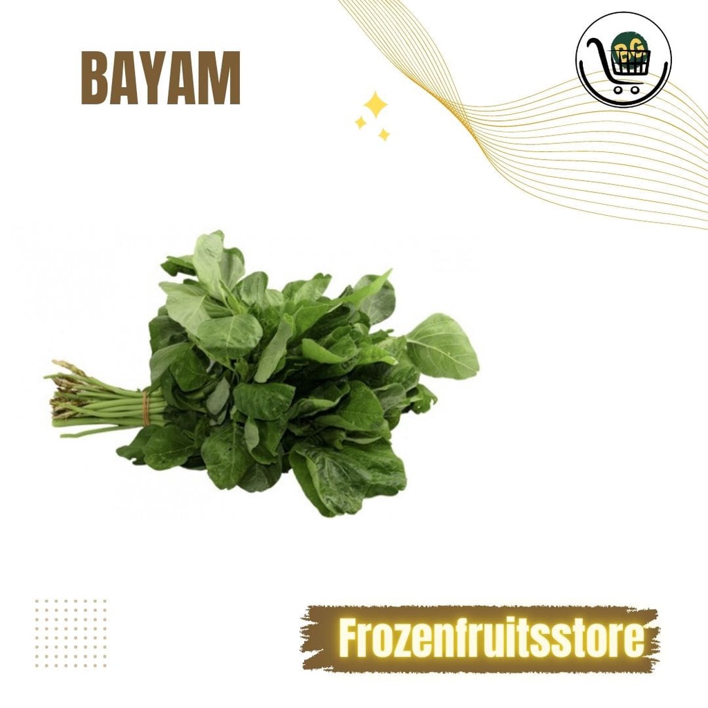 Jual Sayur bayam segar 1 ikat, sayur bayam, bayam segar | Shopee Indonesia