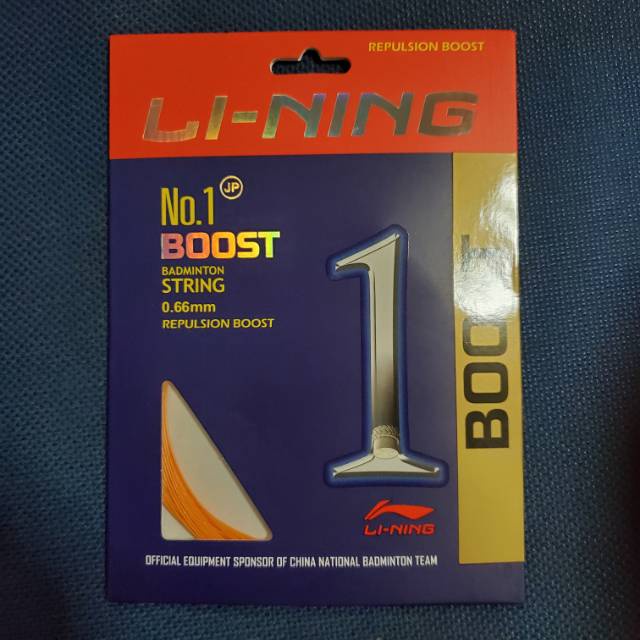 Jual Senar Badminton Lining Number 1 BOOST No 1 No1 Original 100% ...