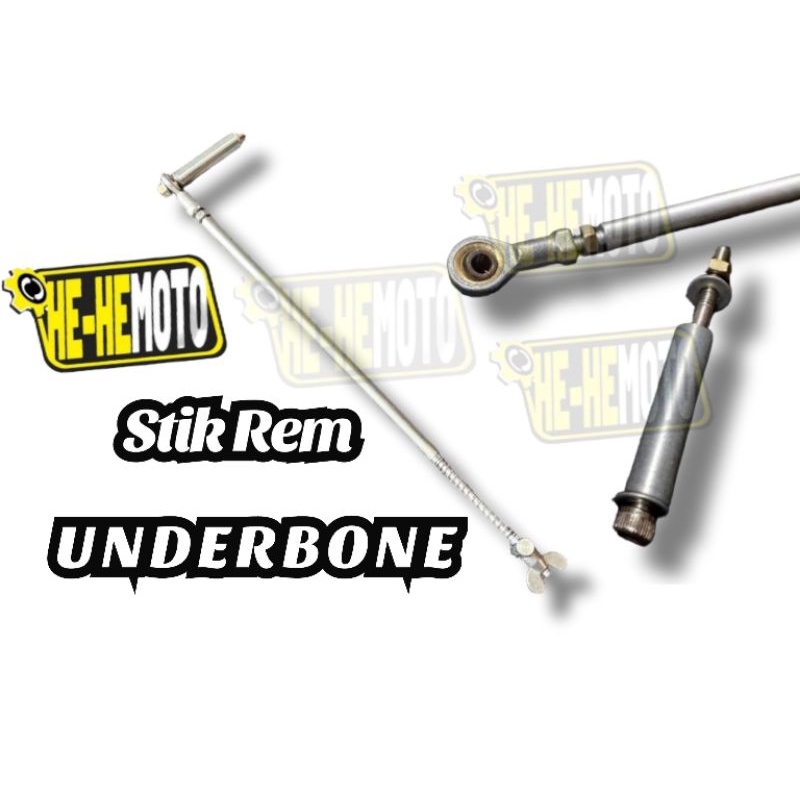 Jual STIK REM TIANG KAWAT REM GAGANG REM STEP UNDERBONE UNIVERSAL RX ...