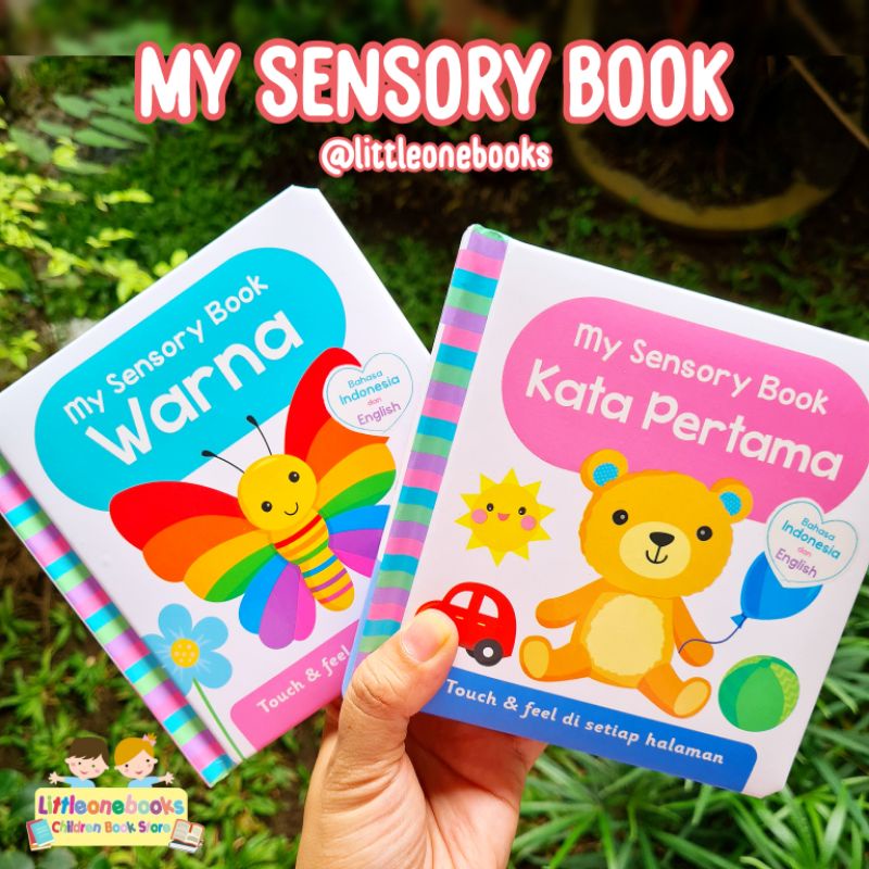 Jual My Sensory Book - Kata Pertama & Warna - Touch and feel board book ...