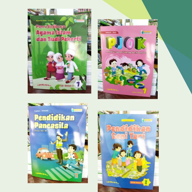 Jual Buku Paket SD Kelas 1 Kurikulum Merdeka - Yudhistira | Shopee Indonesia