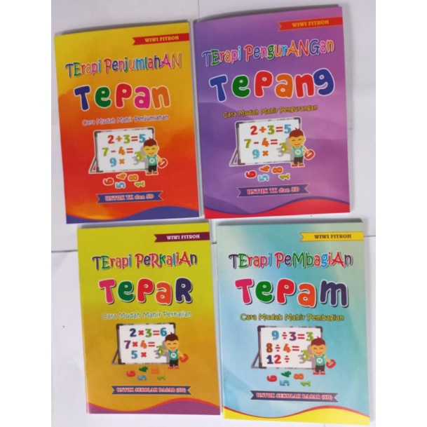 Jual 1 PAKET ISI 4 BUKU (TEPAN + TEPANG + TEPAR + TEPAM) | Shopee Indonesia