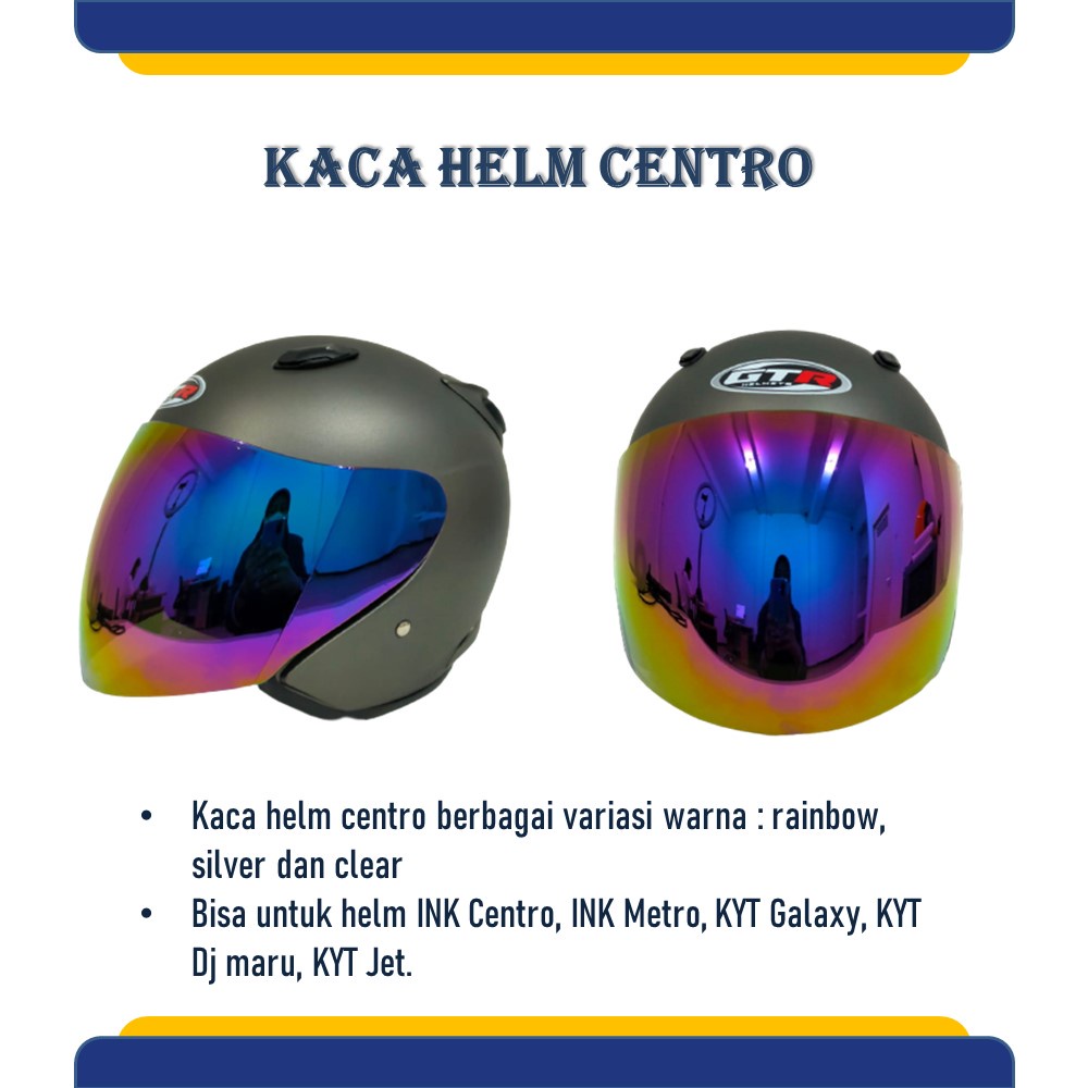 Jual Kaca Helm Centro | Shopee Indonesia