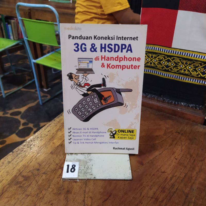 Jual BUKU PANDUAN KONEKSI INTERNET 3G & HSDPA DI HANDPHONE & KOMPUTER By Rachmat Agusli | Shopee ...