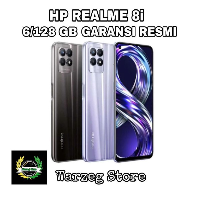 Jual HP REALME 8i 6/128 GB - REALMI 8 i RAM 6GB ROM 128GB GARANSI RESMI ...