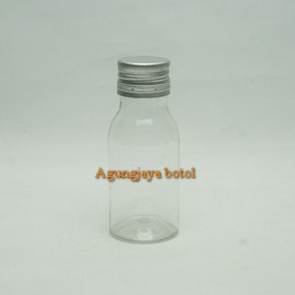 Jual Botol Sirup Obat 60 Ml Natural Pet Tutup Alu Ulir / Plastik ...