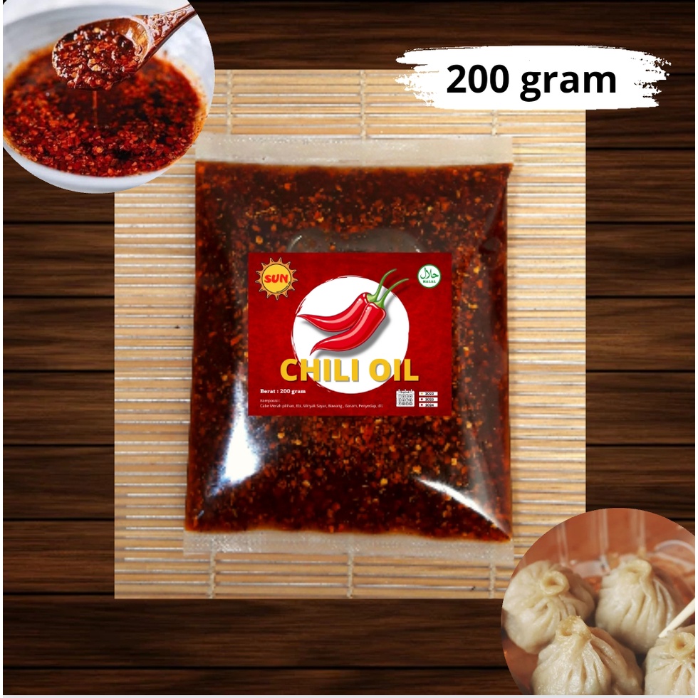 Jual Chili oil Halal Chili Oil Dimsum Minyak Cabai Chili oil halal ...