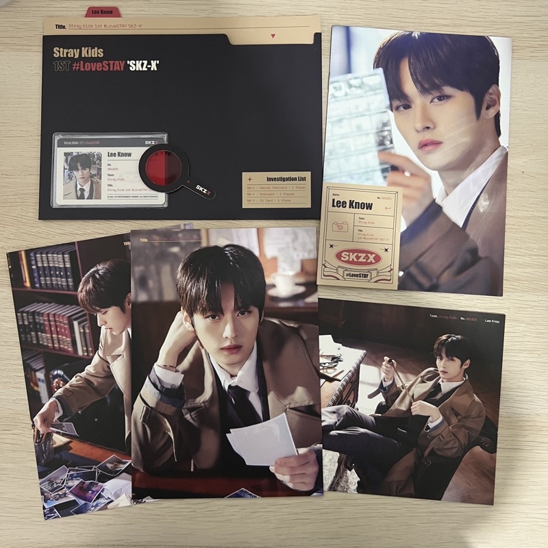 Jual Stray Kids 1st #LoveSTAY SKZ X Fanmeeting ID Card File Set ...