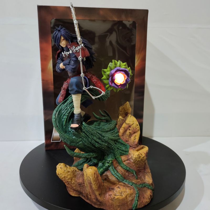 Jual Statue Madara Uchiha Rinnegan GK With Led | Shopee Indonesia