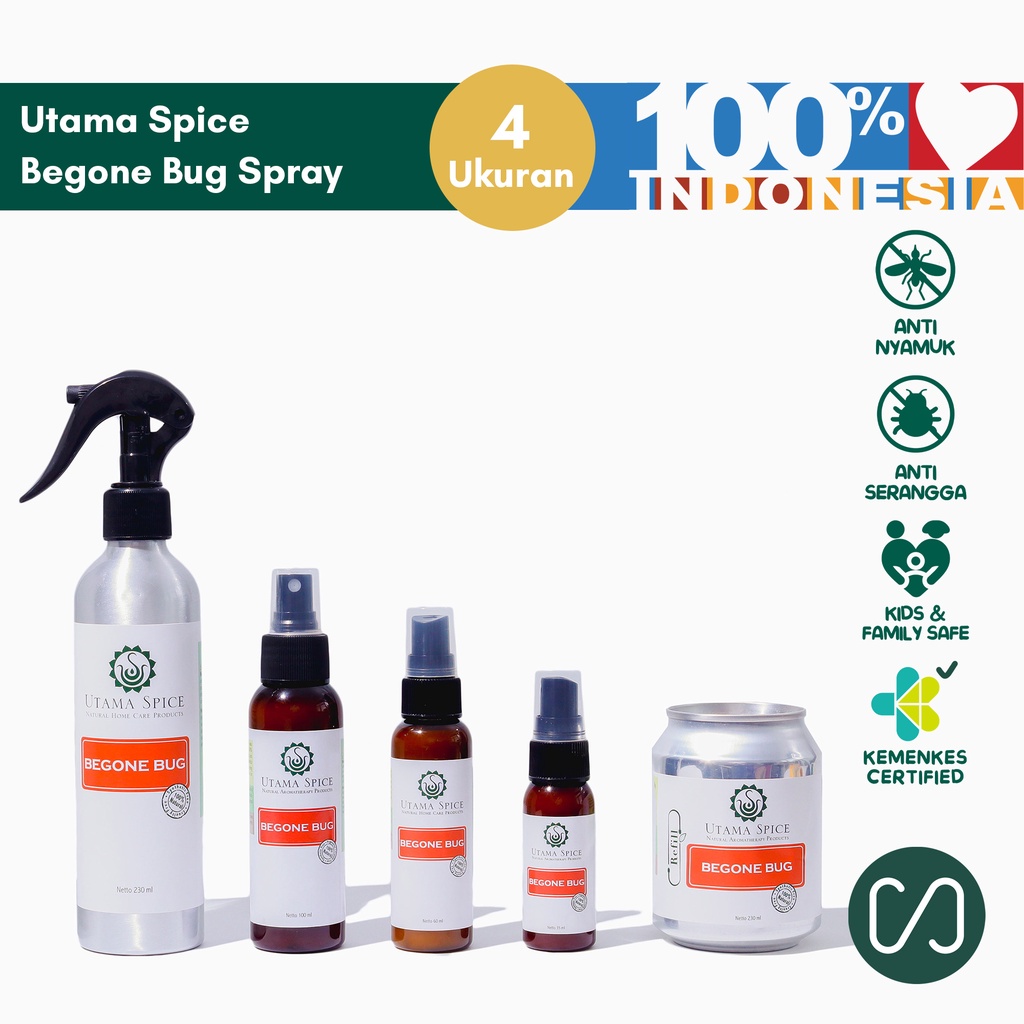 Jual Utama Spice Begone Bug Spray - Spray Anti Nyamuk & Serangga ...