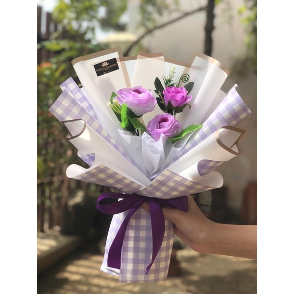 Jual Buket Bunga Artificial | bunga Wisuda| FREE KARDUS| Hadiah Ulang ...