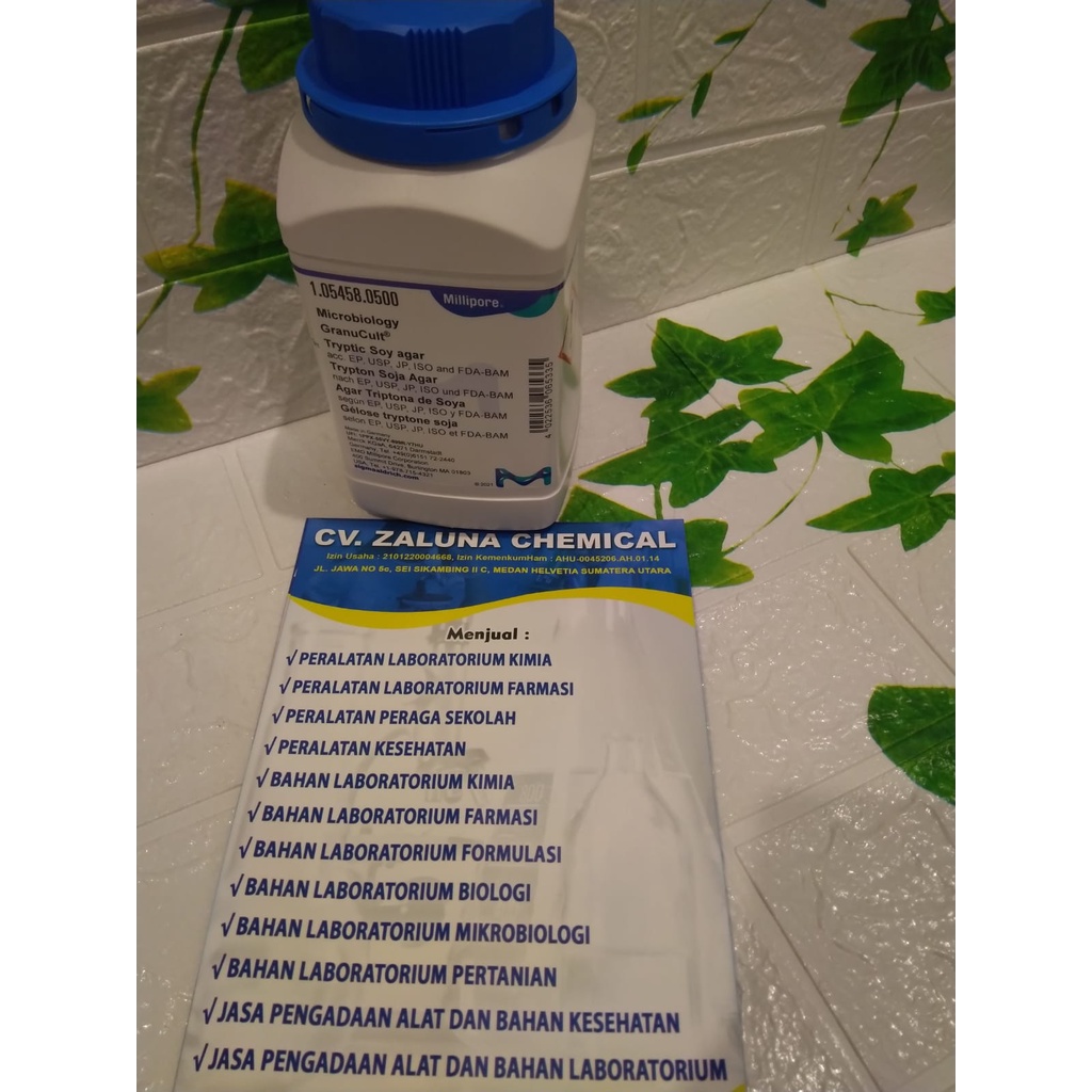 Jual Tryptic Soy Agar/ TSA / Triptic Soy Agar / Media TSA Merck 1 gr ...