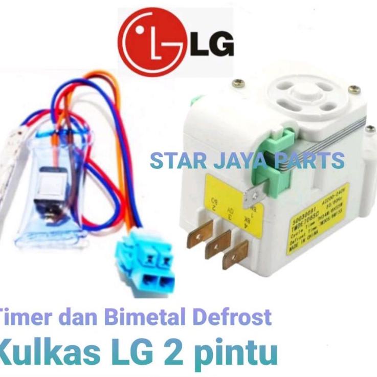 Jual Timer dan bimetal defrost kulkas LG 2 pintu | Shopee Indonesia