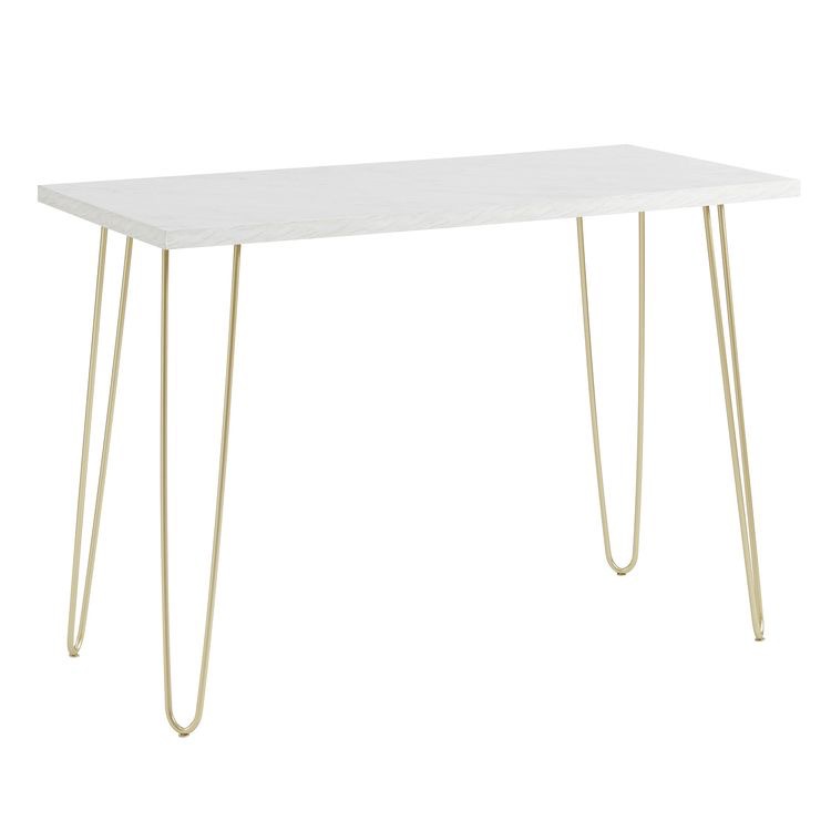 Jual Meja Tamu Minimalis Kaki GOLD Meja Kerja / Belajar Meja kamar Cafe ...
