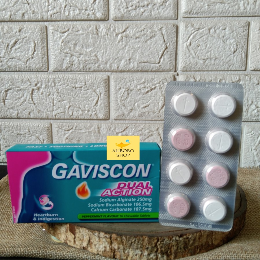 Jual GAVISCON DUAL ACTION PEPPERMINT PER STRIP 8 TABLETS OBAT SAKIT ... Jual GAVISCON DUAL ACTION PEPPERMINT PER STRIP 8 TABLETS OBAT SAKIT ...