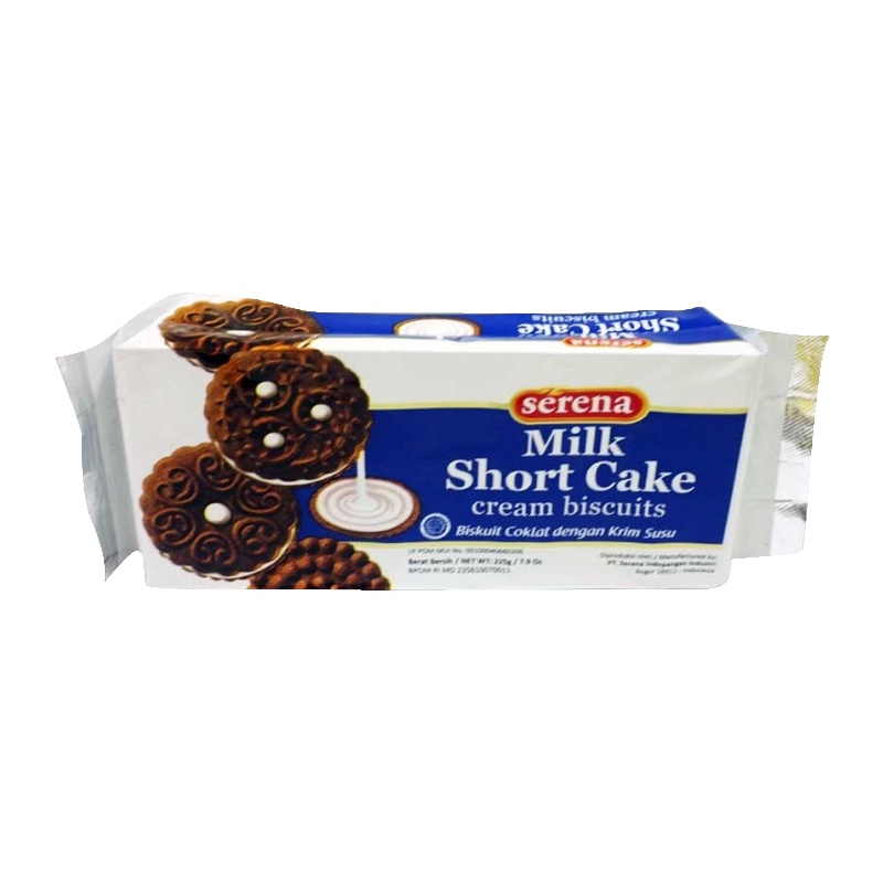 Jual Serena Biscuit Shortcake Milk 225Gr | Shopee Indonesia