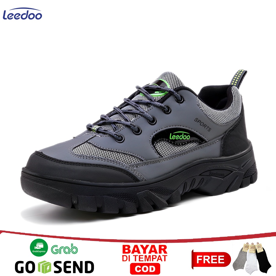 Jual Leedoo Sepatu Gunung Pria Sepatu Hiking Olahraga Anti Air Sport ...