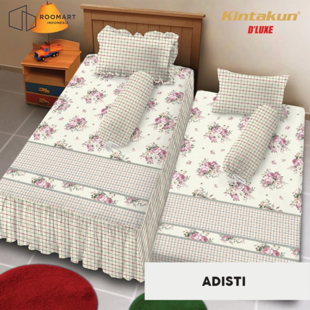 Jual Sprei Deluxe Kintakun Luxury Kintakun 2 in 1 Seprei Sorong Edisi ...