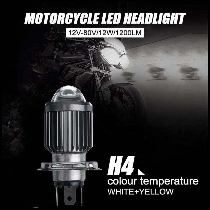Jual Lampu Depan Sepeda Motor/Lampu Led H4/Lampu Laser Utama - Wj | Shopee Indonesia