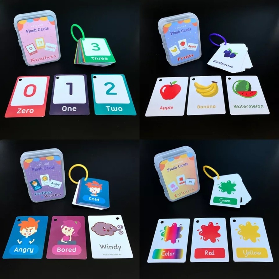Jual Mainan edukasi - Flash Card anak - Bermain sambil belajar - per ...