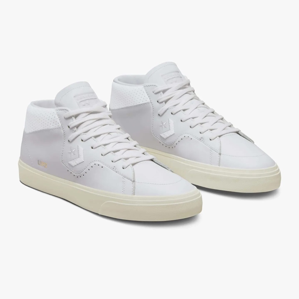Jual Sepatu Sneakers Pria CONVERSE LOUIE LOPEZ PRO LEATHER White Egret ...