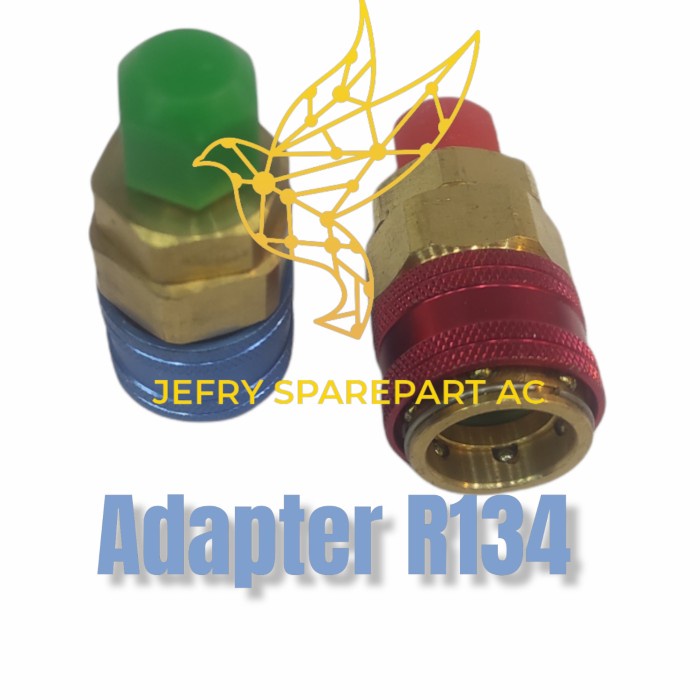 Jual Akon Adapter Quick Coupler Qc12 Adaptor Ac Mobil Low High R134A R134 Set | Shopee Indonesia