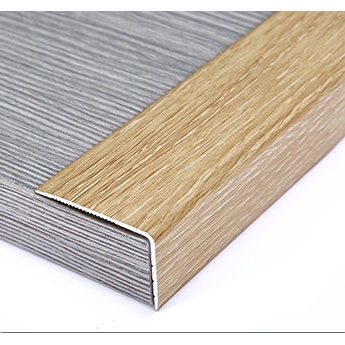 Jual Lantai List Siku L Step Nosing Tangga Pvc 2.4M / List Ending Siku ...