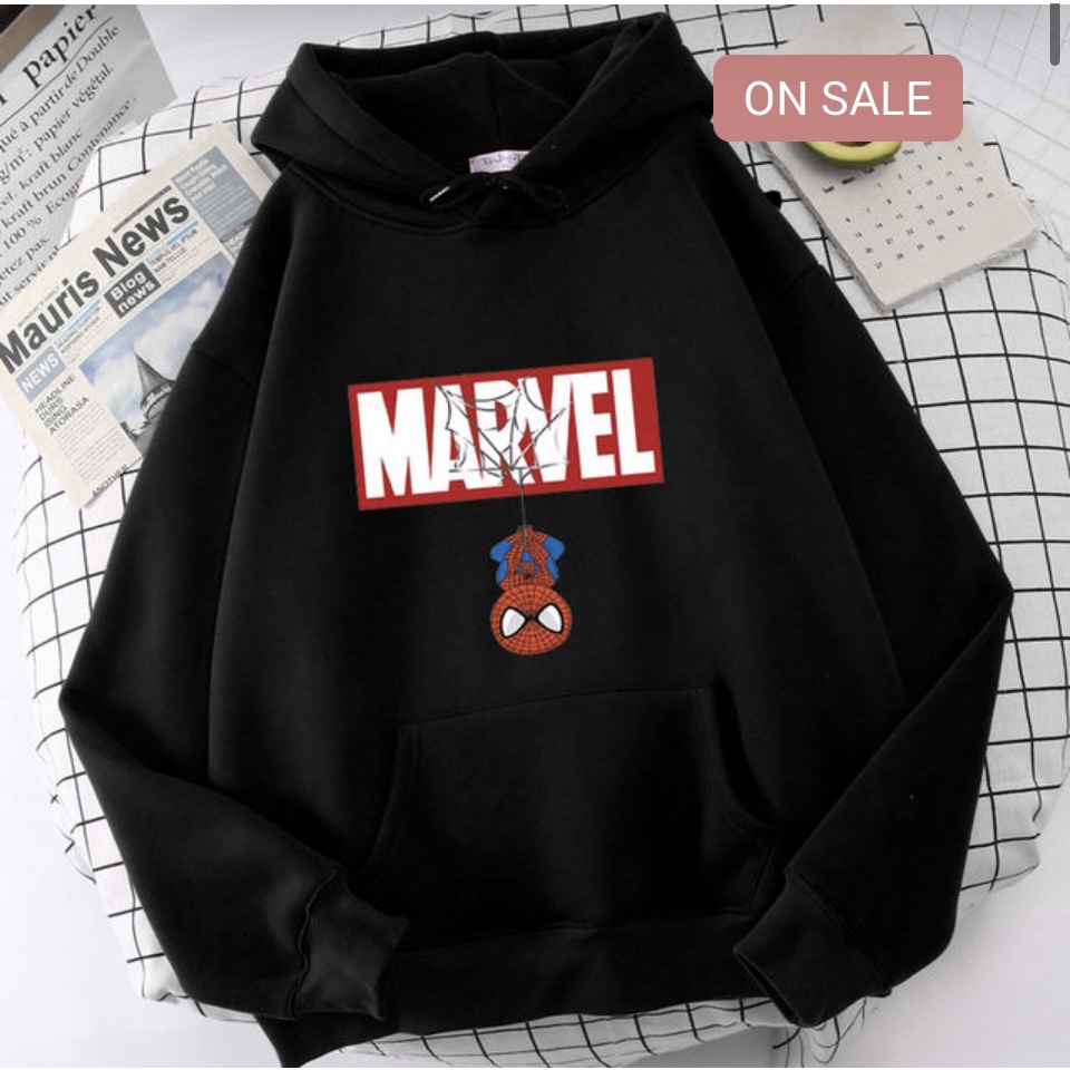 Jual MARVEL SPIDERMAN Jumper Hoodie Anak II Jaket Hoodie Anak Viral II ...