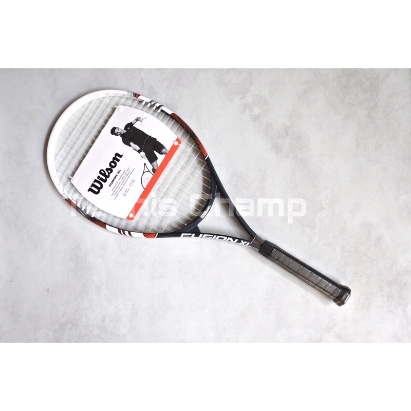 Jual Raket Tenis Wilson Fusion XL Pemula/Tennis Racket Wilson Original ...