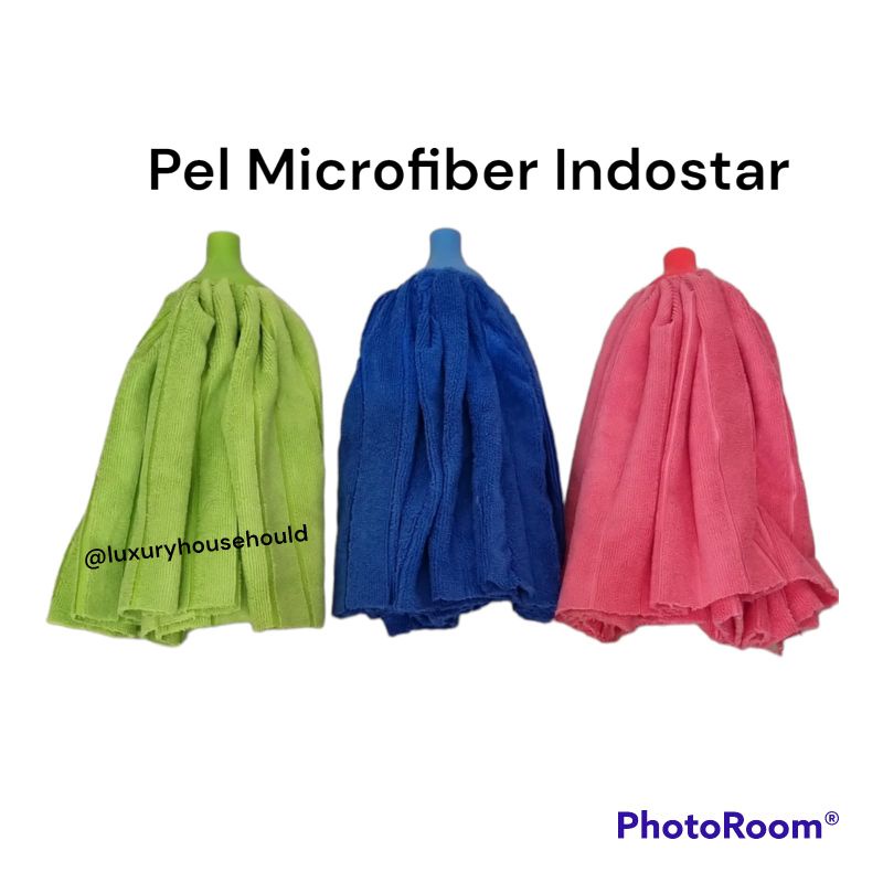 Jual Pel Microfiber Indostar REFILL /Microfiber Mop | Shopee Indonesia
