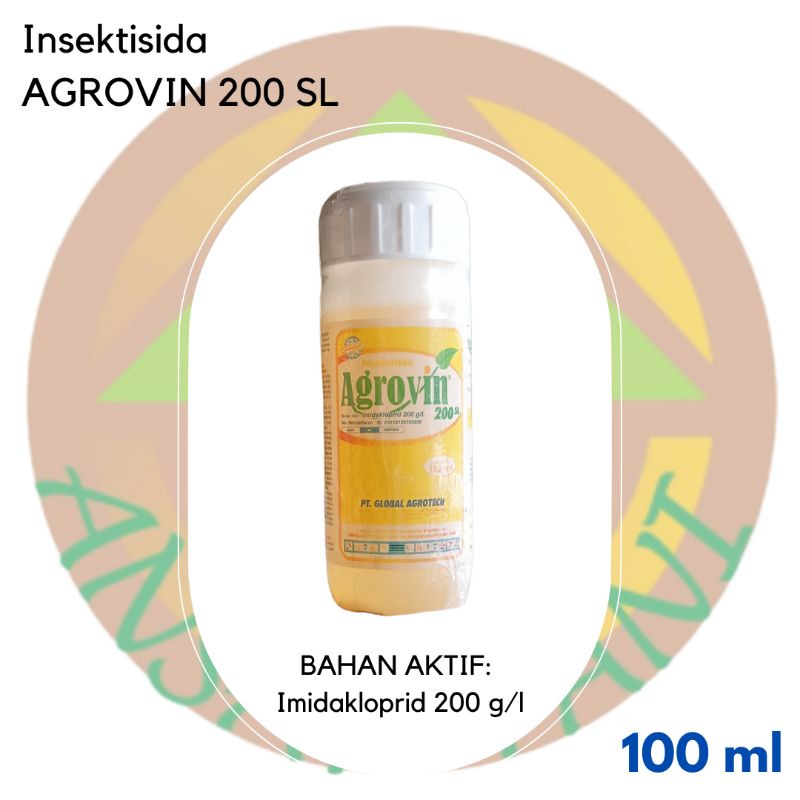Jual Insektisida AGROVIN 100 ml Bahan Aktif Imidakloprid 200sl | Shopee ...
