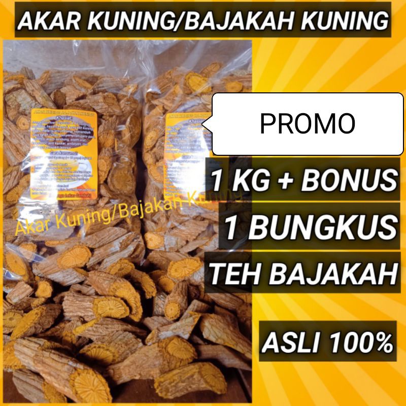 Jual Akar Kayu Kuning Asli Kalimantan Kemasan 1 Kilogram | Shopee Indonesia
