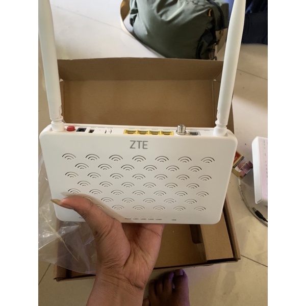 Jual router ZTE ZXHN F660 gpon new antena outdor | Shopee Indonesia
