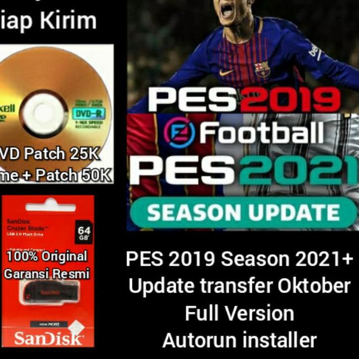 Jual Depan1 PES 2019 Patch 2021 PC + Update transfer Tearu | Shopee ...