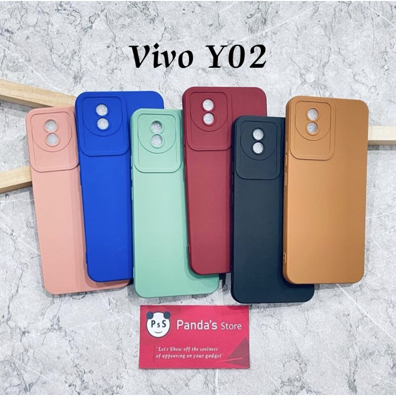 Jual Softcase Pro Camera Vivo Y02 , Y02s Candy Case Full Color 3D ...