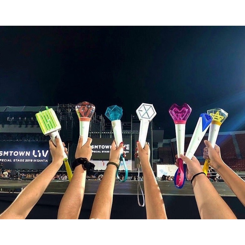Jual [READY STOCK] SMTOWN OFFICIAL FANLIGHT / LIGHTSTICK NCT EXO SUJU AESPA RED VELVET | Shopee ...