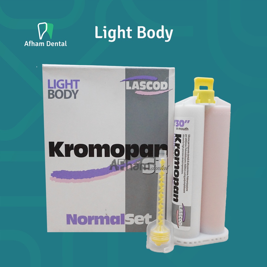 Jual DENTAL LIGHT BODY DOUBLE IMPRESSION RUBBER BASE / BAHAN CETAK GIGI | Shopee Indonesia