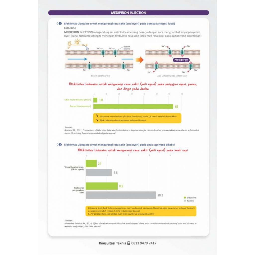 Jual Medipiron Injeksi Obat Demam Nyeri Dan Radang Sapi Kuda Kambing ...