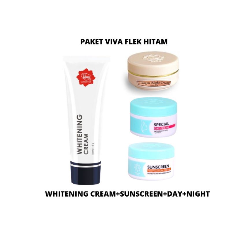 Jual Paket viva perawatan flek hitam isi 4 | Shopee Indonesia