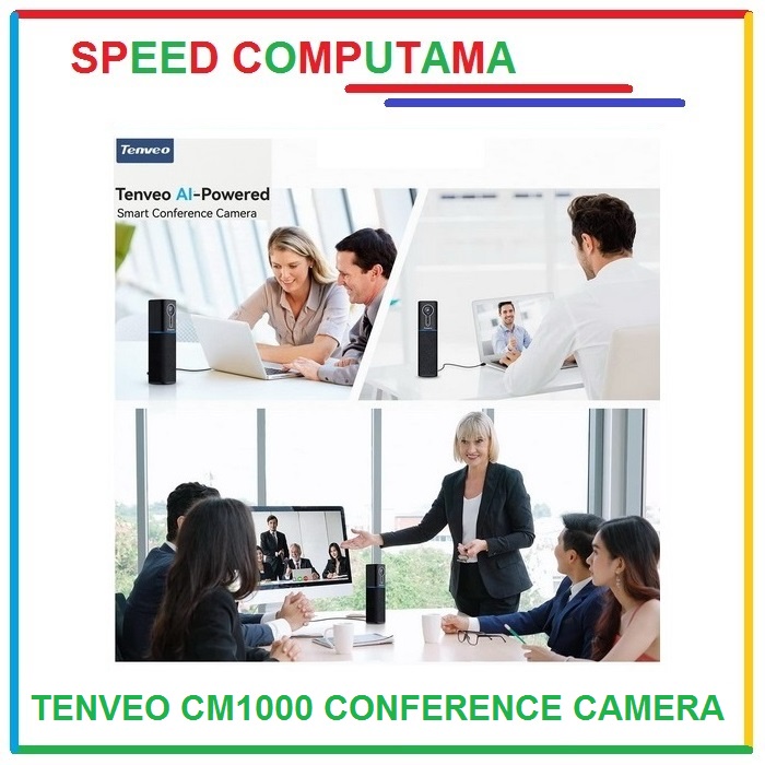 Jual Tenveo CM-1000 2k 60fps Resolution Face Tracking Conference Cam ...