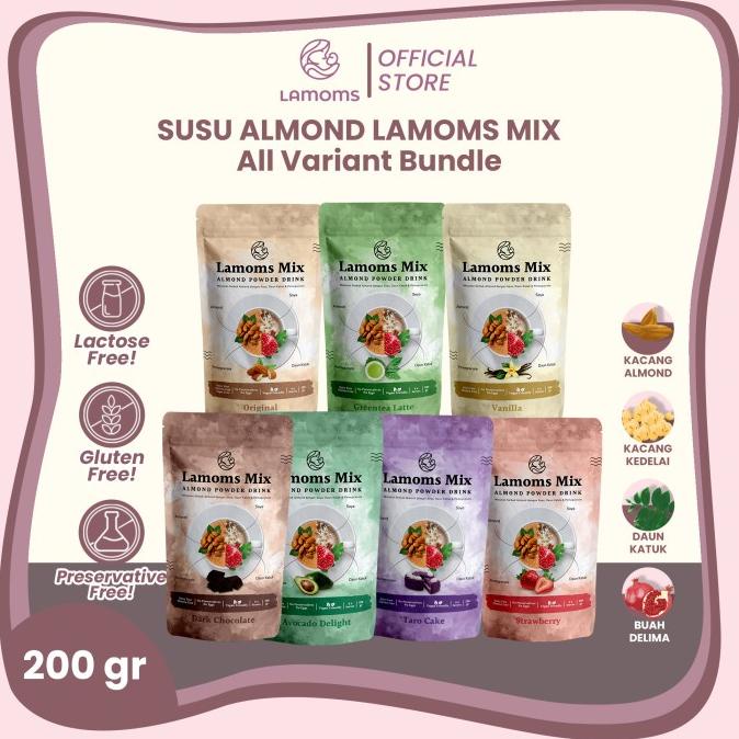 Jual LAMOMS MIX ALL VARIANT BUNDLE - 7pcs All Variant - ASI BOOSTER ...