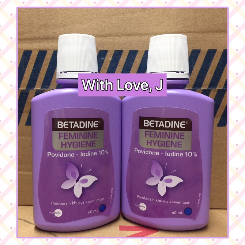Jual BETADINE FEMININE HYGIENE - PEMBERSIH KEWANITAAN ( 60 ML ) | Shopee Indonesia