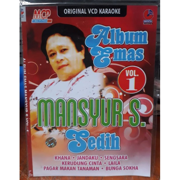 Jual Kaset Vcd Original lagu dangdut Album emas Mansur s vol 1( Sedih) | Shopee Indonesia