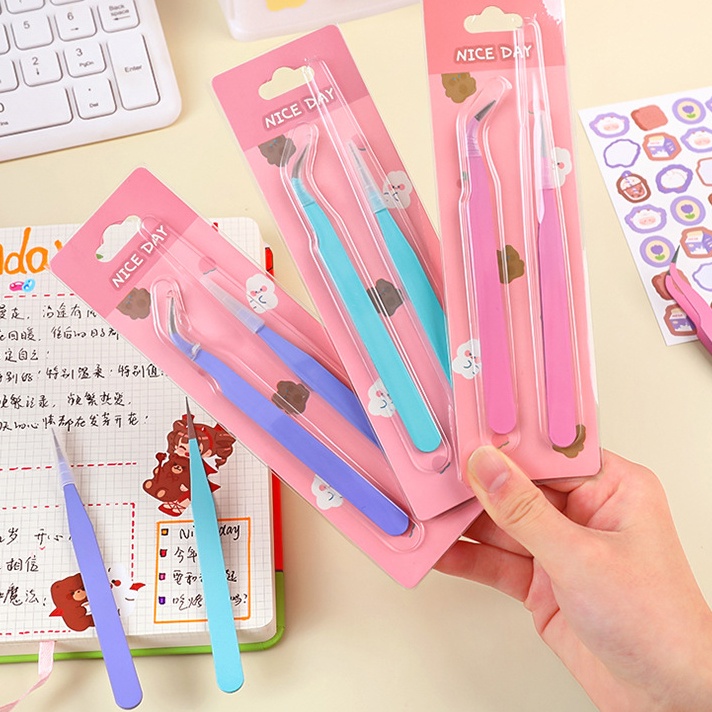 Jual TWEEZER STICKER / ALAT CAPIT UNTUK STIKER / ALAT JEPIT STIKER ATK ...