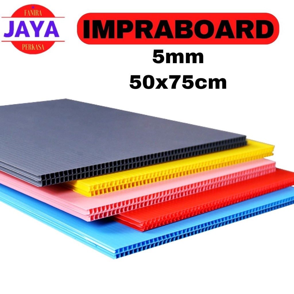 Jual ImpraBoard Jakarta Putih,Hitam,Kuning tebal 5mm 50 x 75 cm ...
