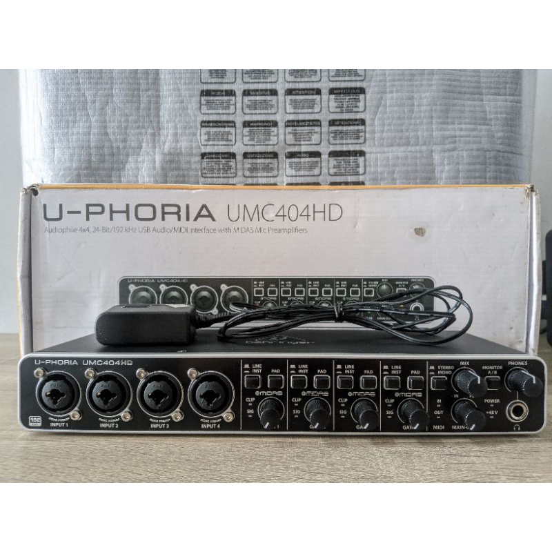 Jual Behringer UMC404HD Audio Interface | Shopee Indonesia