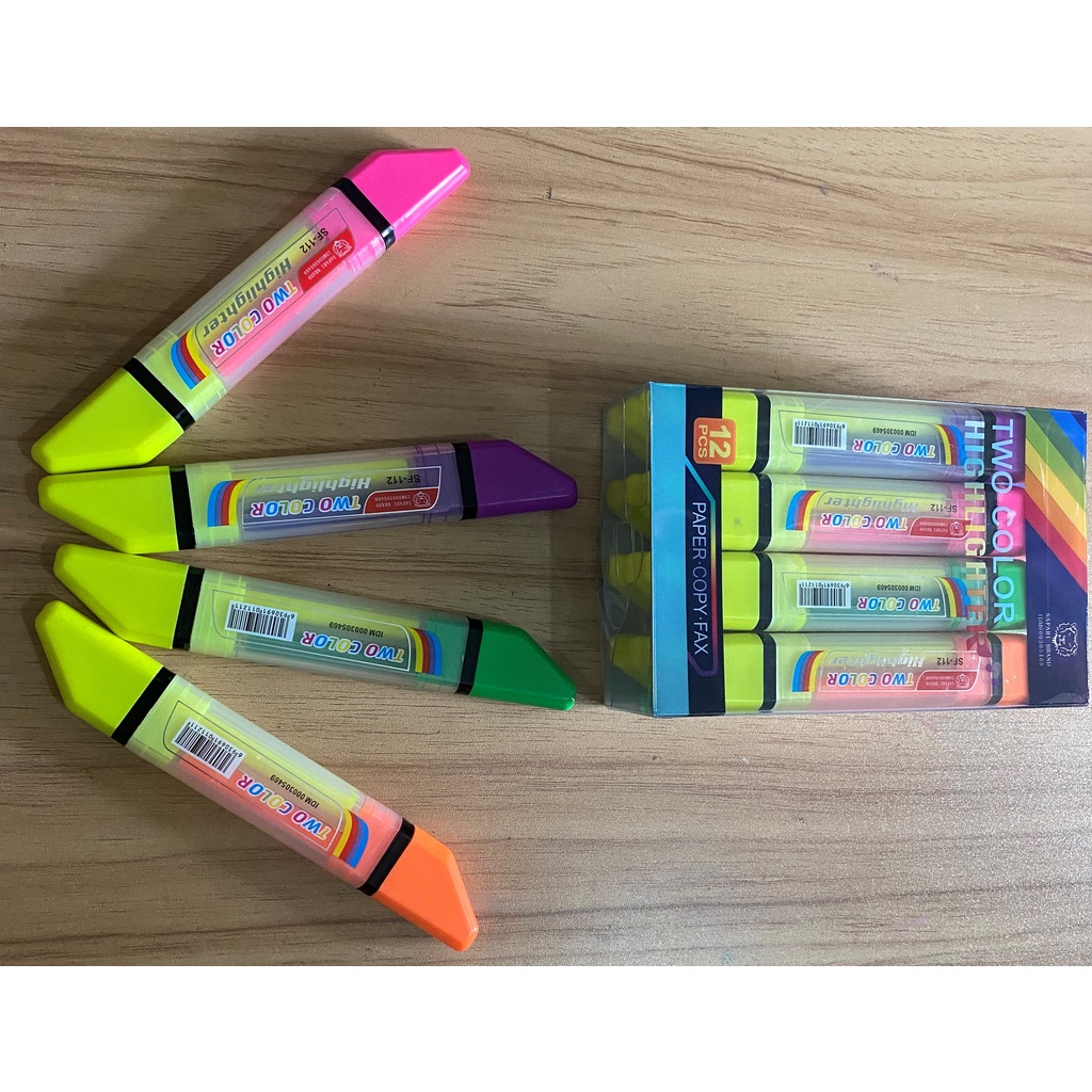 Jual Stabilo 2 warna II Stabilo 2 Isi II Highliter 2 warna II stabilo ...