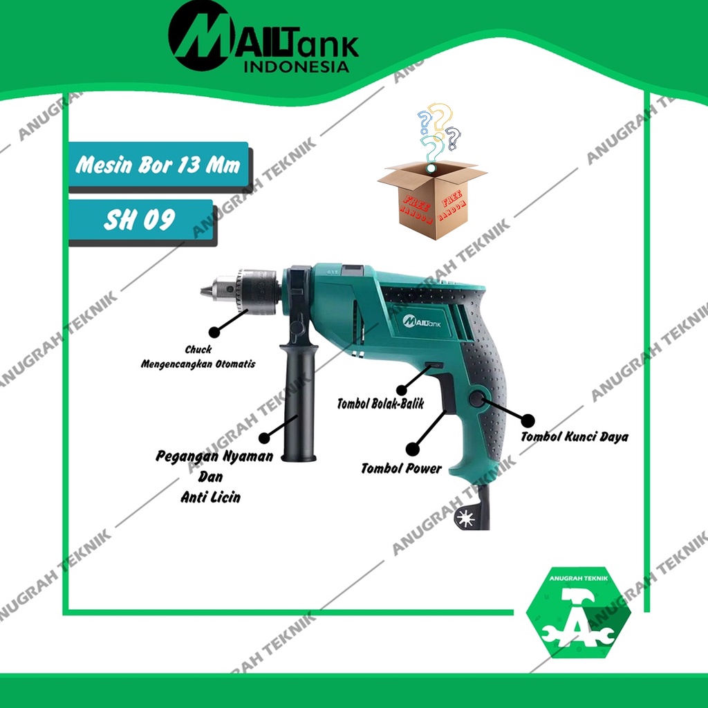 Jual Mailtank SH09 mesin bor tembok Mailtank SH09 / mesin bor listrik ...